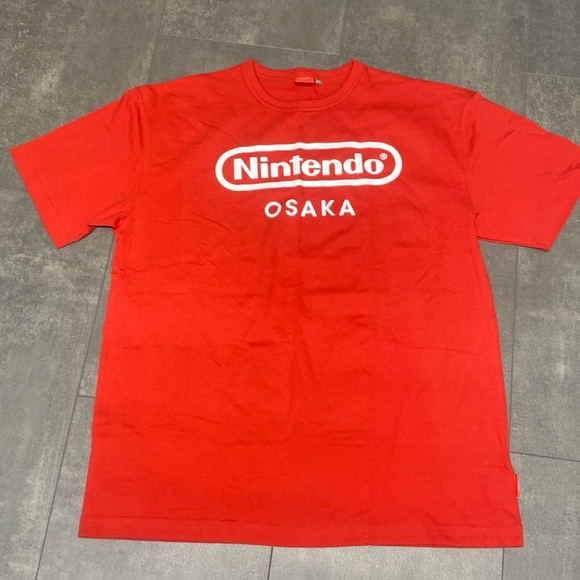 Nintendo | Shirts | Bnib Authentic Nintendo Tshirt From Osaka Japan ...